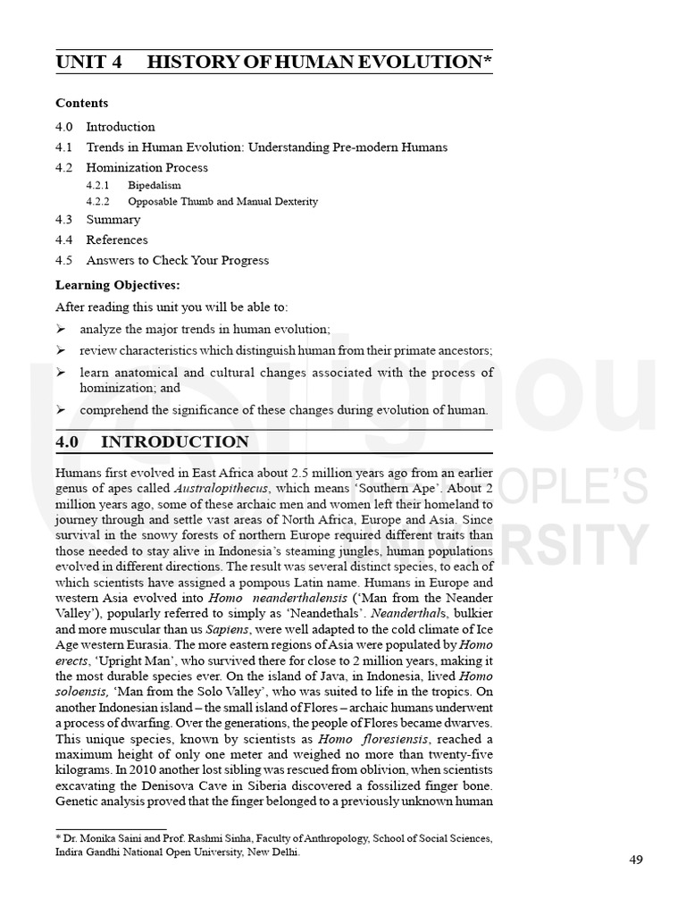 Unit 4 | PDF | Bipedalism | Pelvis