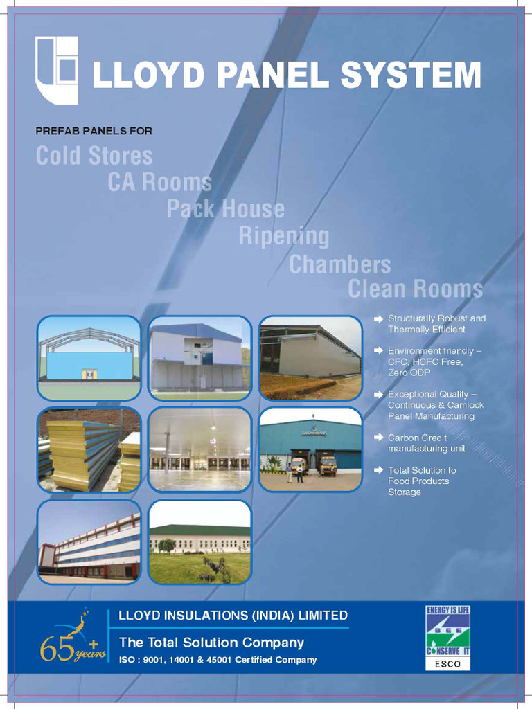 Lloyd Cold Store Panel System | PDF