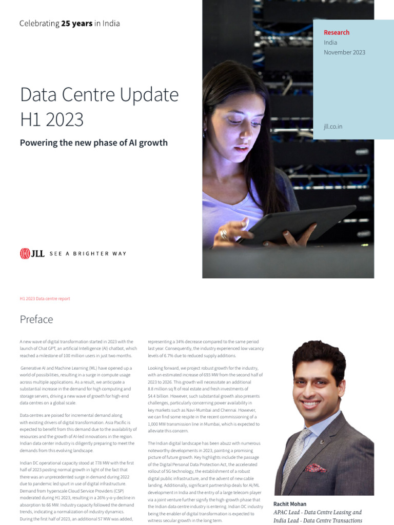 jll-data-centre-update-h1-2023 | PDF | Data Center | E Commerce
