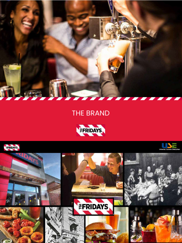 TGI Fridays India Brochure | PDF | Brand | Franchising