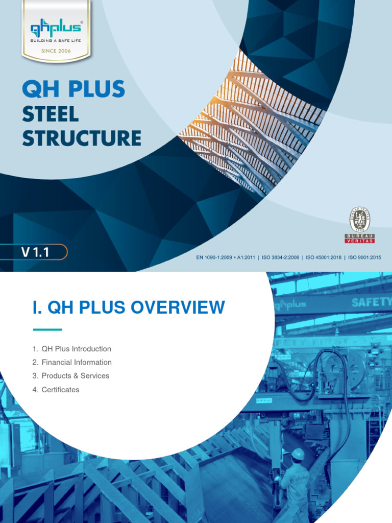 QH Plus Steel Structures Introduction V 1.1 - Eng | PDF | Steel | Truss