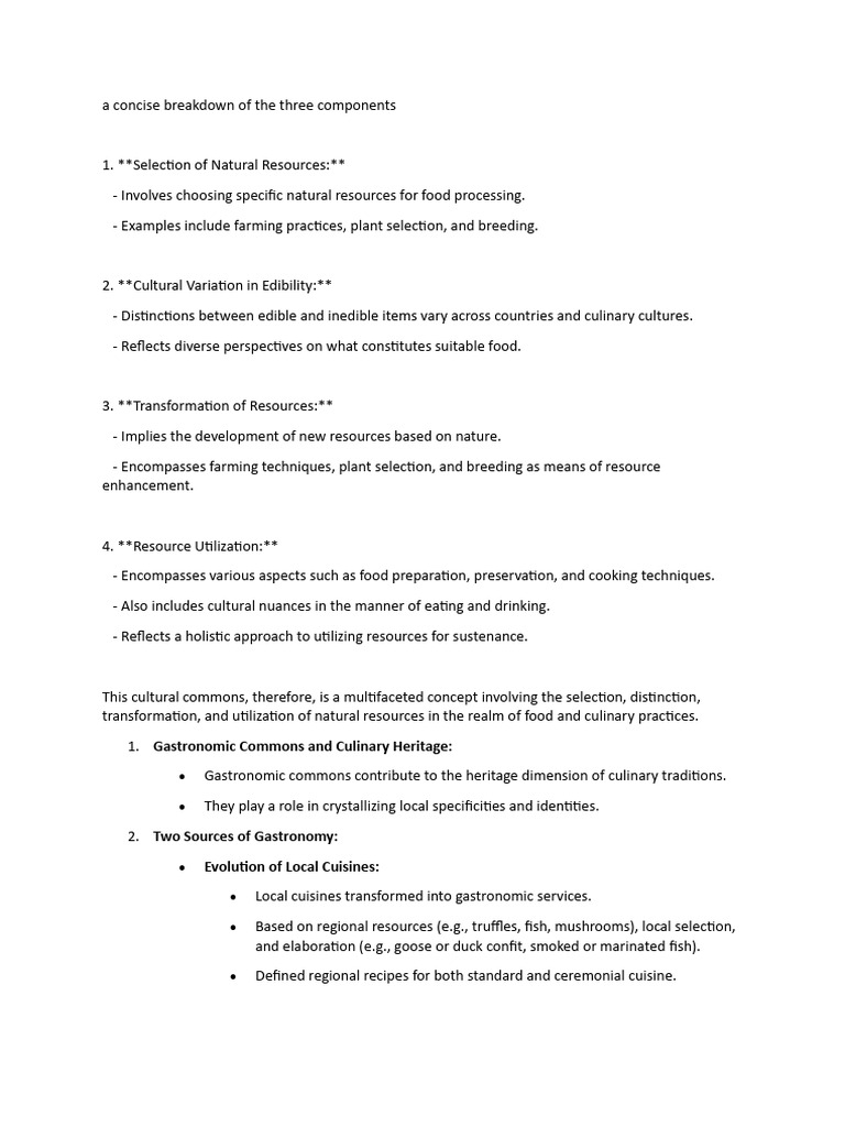 A Concise Breakdown of The Three Components | Download Free PDF ...