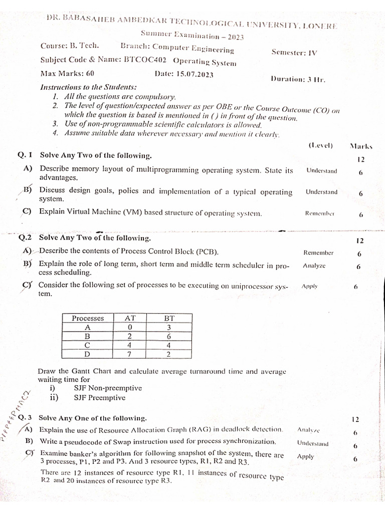 Os 2023 | Download Free PDF | Applied Mathematics | Computing