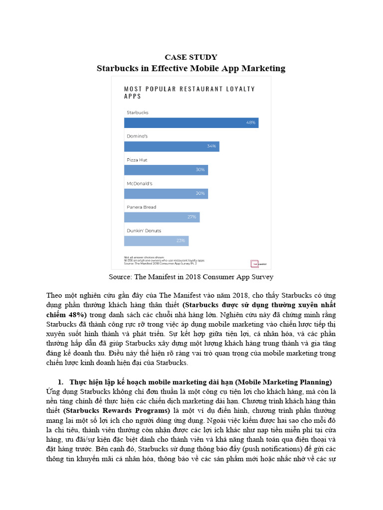 Case Study Starbucks | PDF