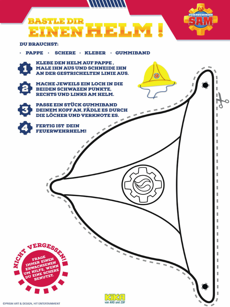 Fs Basteln Helm 100 | PDF