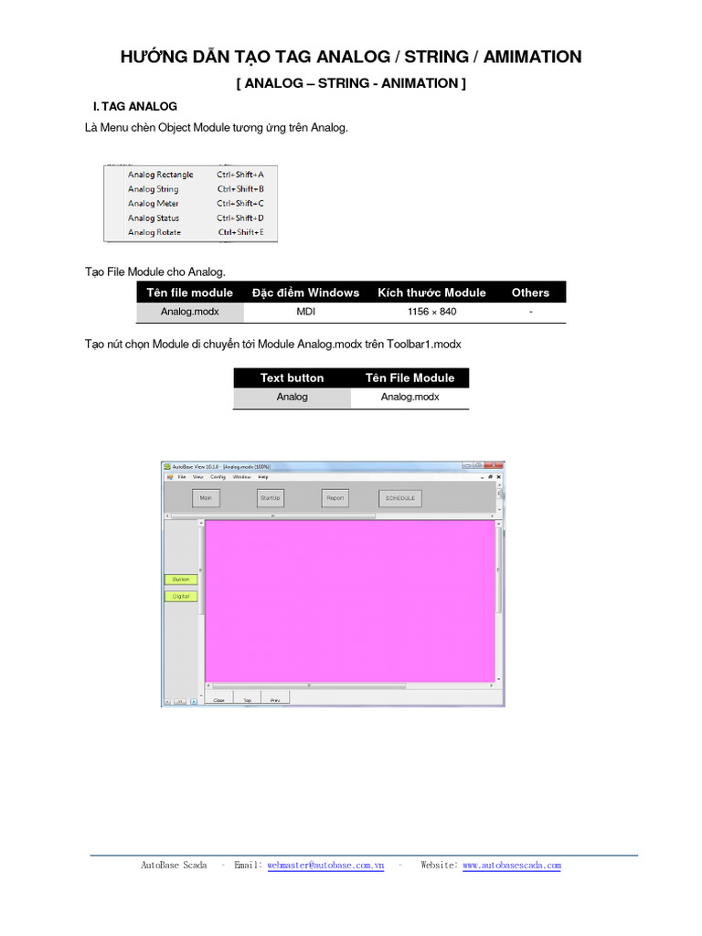Tao Tag Analog - String - Animation | PDF