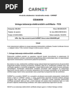 Uputstvo Obveznik Croso | PDF