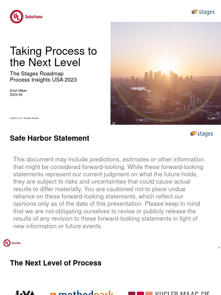 Method Park by UL Solutions - Taking Process to the Next Level - The Stages Roadmap | Download ...