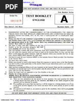 UPSC Mains Blank Answer Sheets | PDF | Worksheet