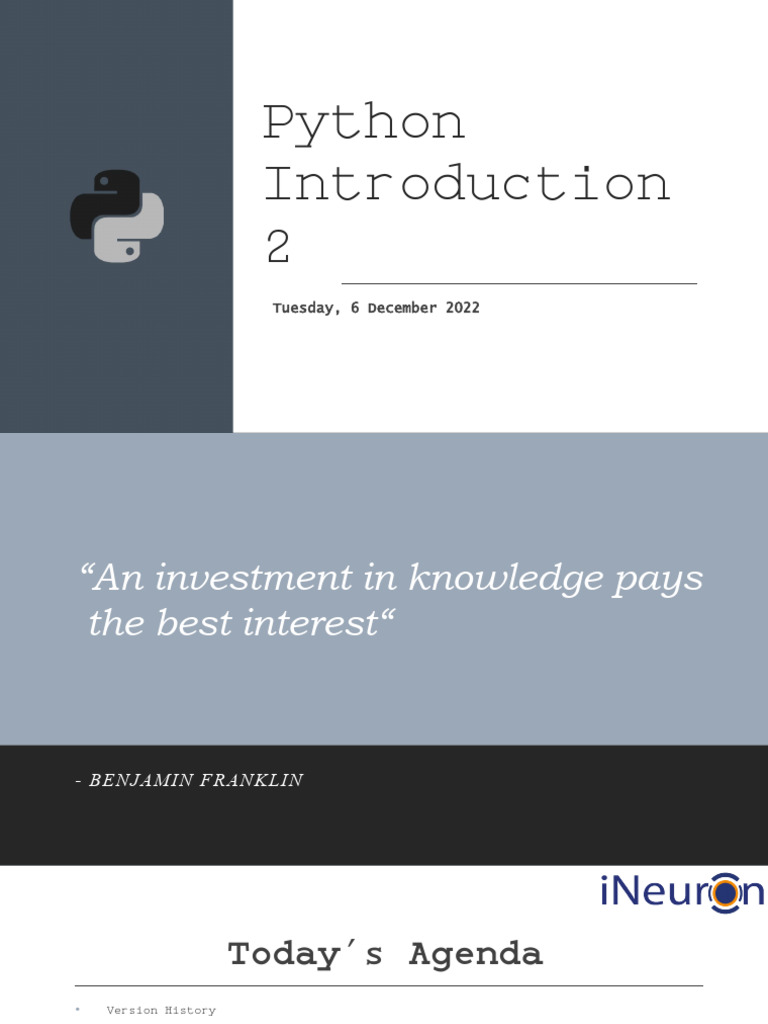 Python Ml Bootcamp Lecture 2 Pdf Reserved Word Python Programming Language