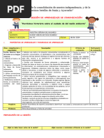 Sesión 14 - 11 Leemos Una Historieta | PDF | Cómics | Evaluación