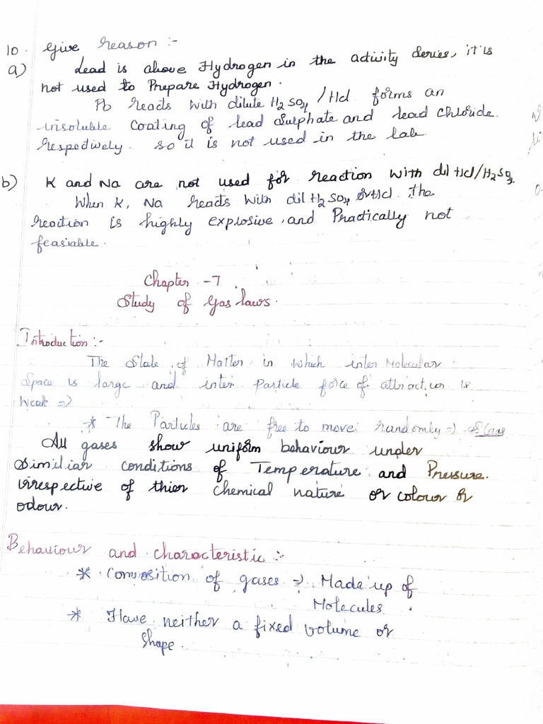 Study Of Gas Laws Pdf Physics Gases