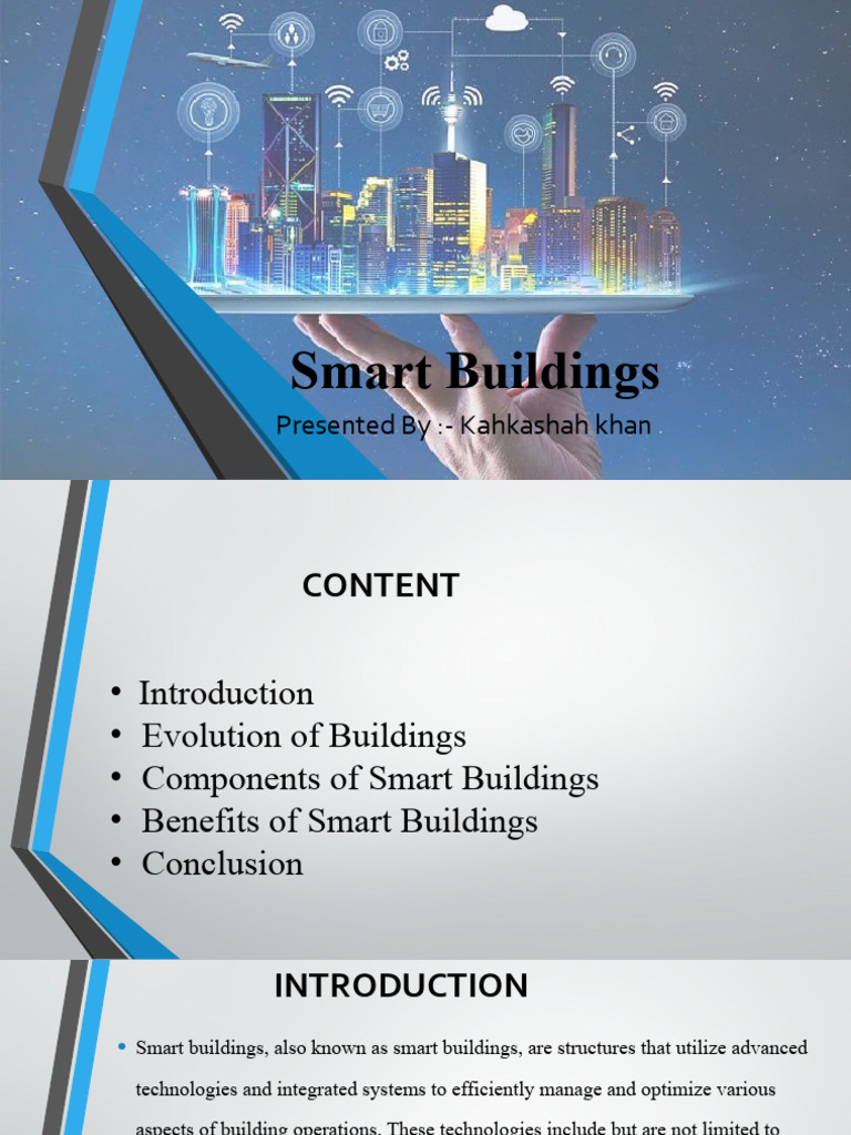 Smart Buildings | PDF | Building Automation | Internet Of Things