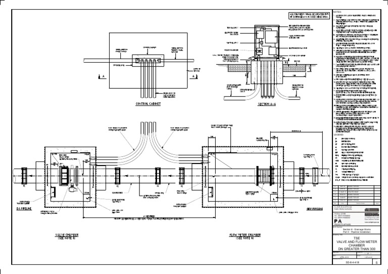 SD 8-4-418 Rev 5 TSE Valve and Flow Meter Chamber DN Greater Then 300 ...