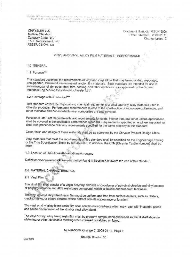 Especificação MS-JK-3000 | PDF