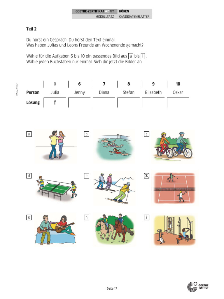A2 Modellsatz Jugendliche | PDF