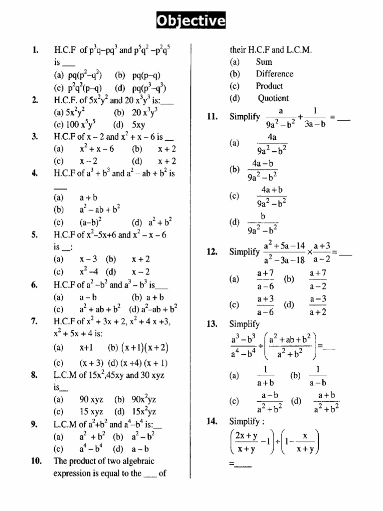 9th Class Math Ch6 | PDF