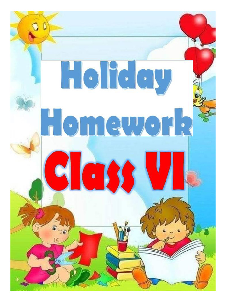 Class VI HHW (2024-25) | PDF