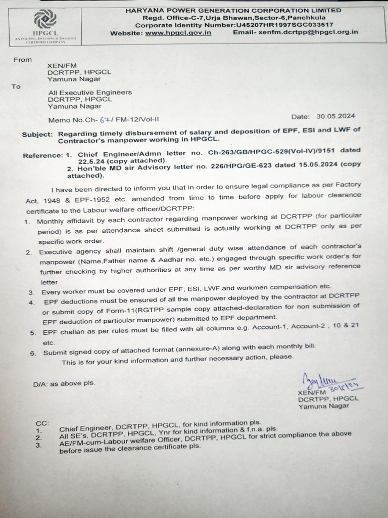 Regarding Timely Disbursement | PDF