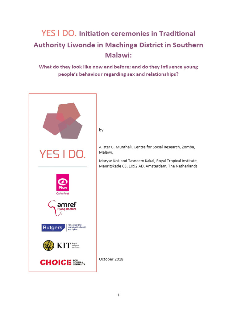 Malawi Initiation Ceremonies Impact | PDF | Rituals | Gender