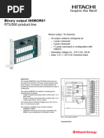 530CID01 DS en | PDF | Input/Output | Relay