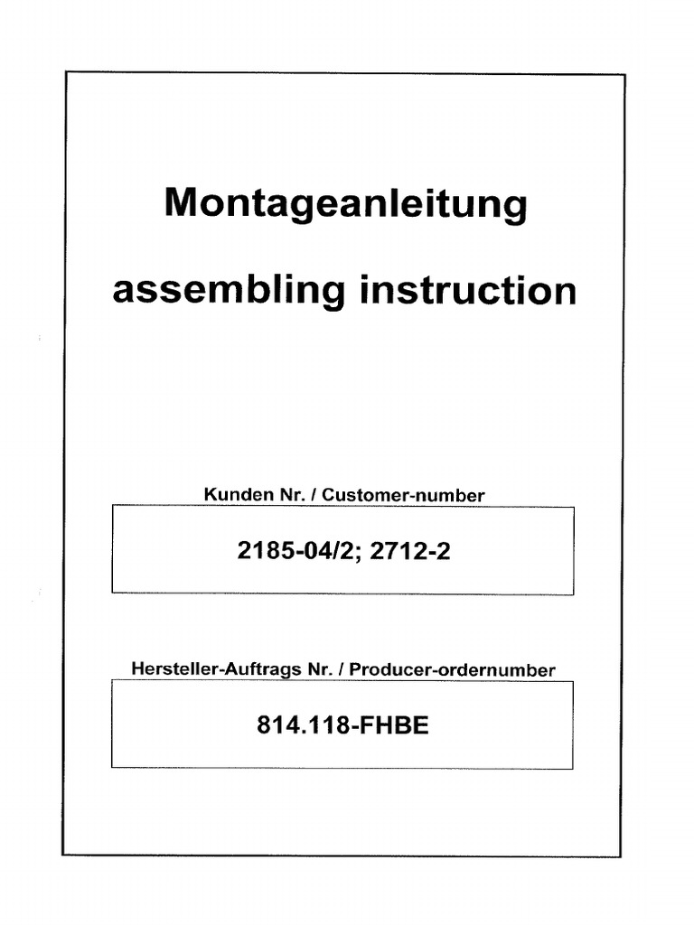 Installation details | PDF