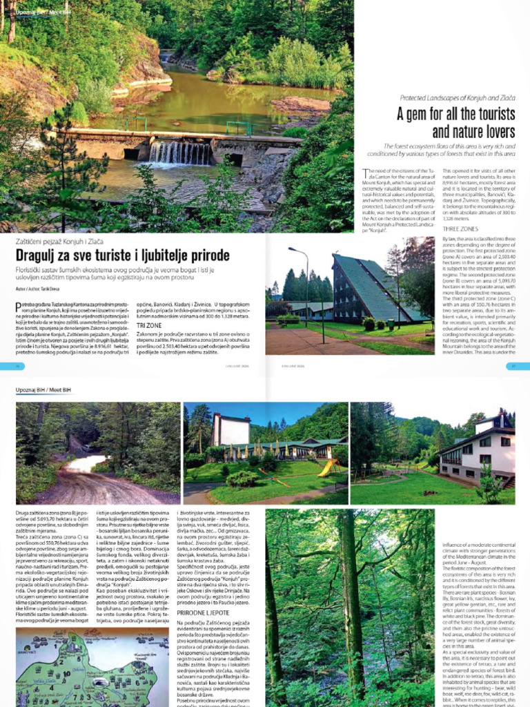 Visit B&H 84 - Jun 2024, Dragulj Za Sve Turiste I Ljubitelje Prirode | PDF