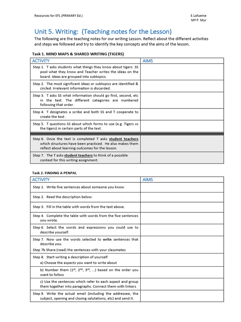 Handout Tutorial 1 (Tasks 1-3) | PDF | Human Communication | Cognition