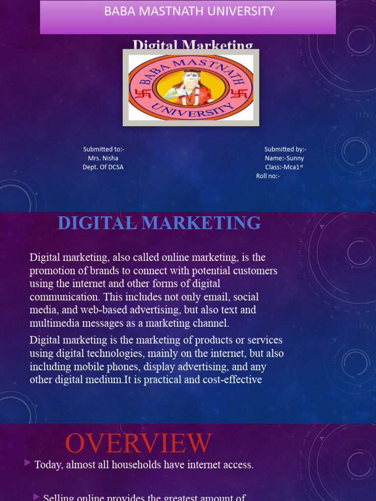 Sunny DM | PDF | Search Engine Optimization | Digital Marketing