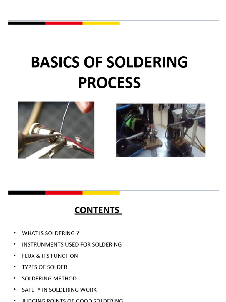Soldering | PDF | Soldering | Solder