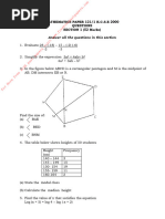 Math PP1 | PDF | Area | Mathematics