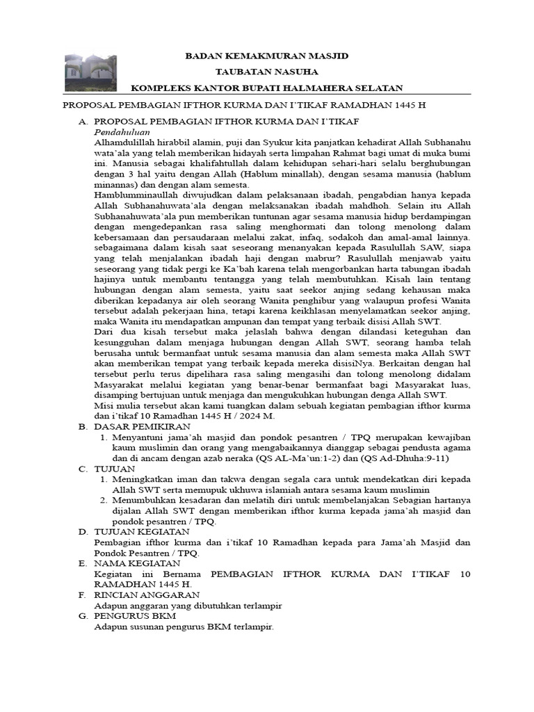 BKM Taubatan Nasuha | PDF