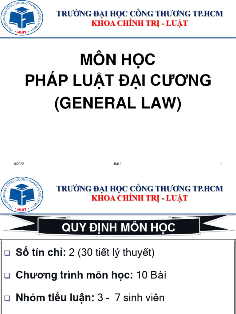 Chuong 1 Nhung Van de Co Ban Ve Nha Nuoc Phap Luat | PDF