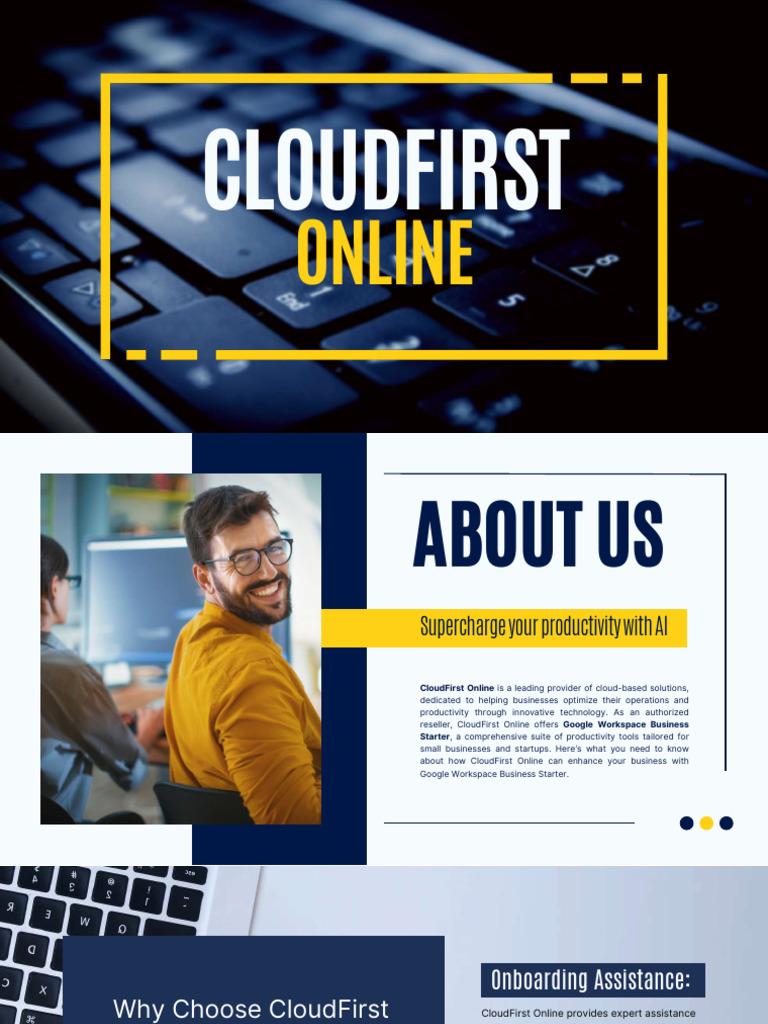 Google Workspace Business Starter | PDF | Computing | Information Technology