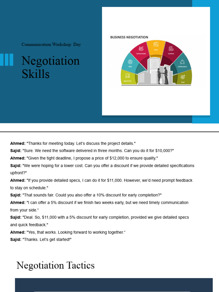 Negotiation | PDF | Negotiation | Economies