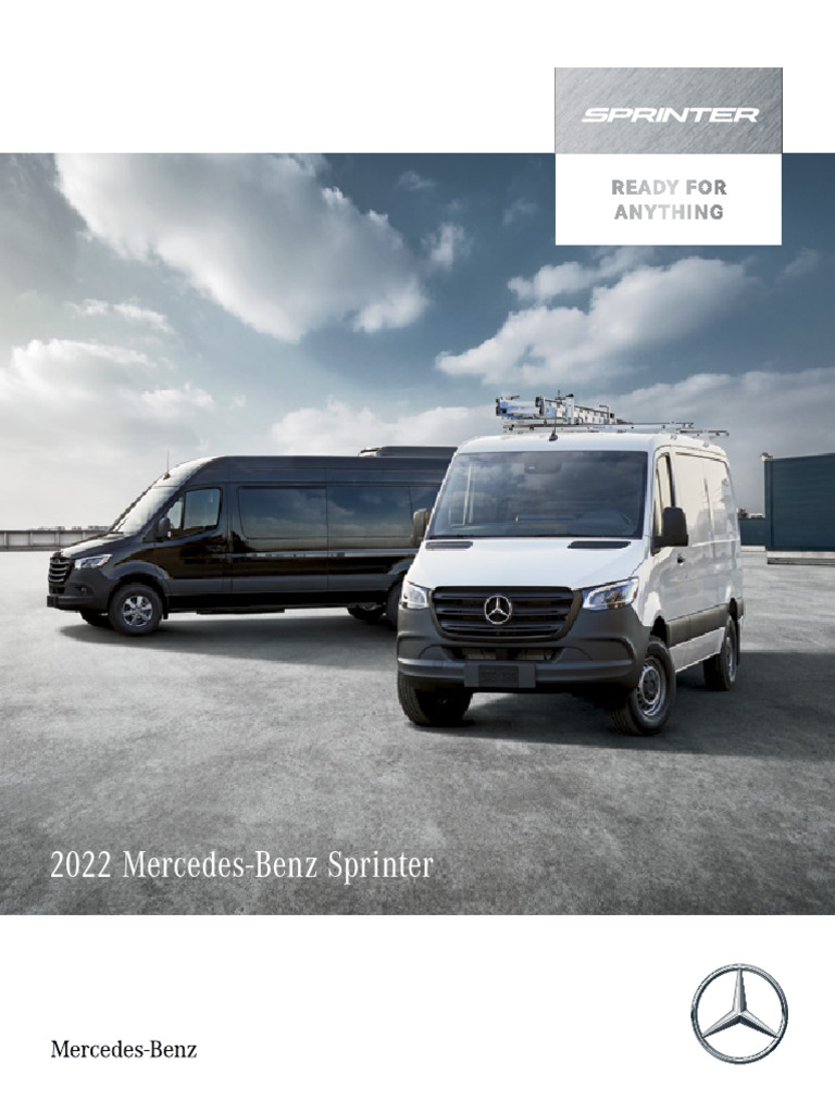 2022 - MB Vans - Collateral - Brochure - MY22 Sprinter - Print | PDF ...