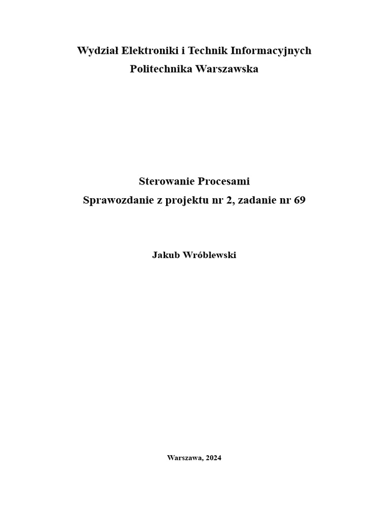 Wroblewski - J - STP - Proj - 2 - 1 - Kopia | PDF