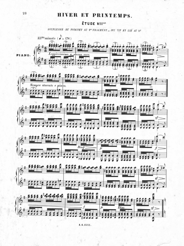 Giuseppe Concone-Op44 Études Expressives 20 | PDF