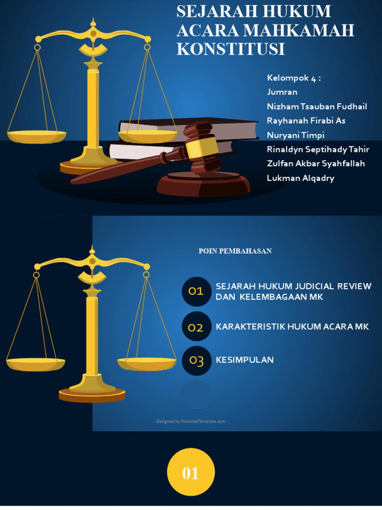 Sejarah Hukum Acara Mahkamah Konstitusi | PDF