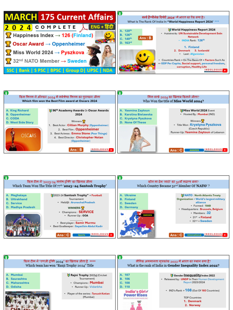 Printable Version MARCH 2024 CA | PDF