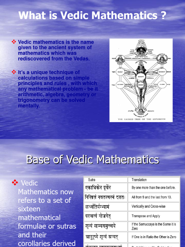 ppt vedic maths | Download Free PDF | Mathematics | Numbers
