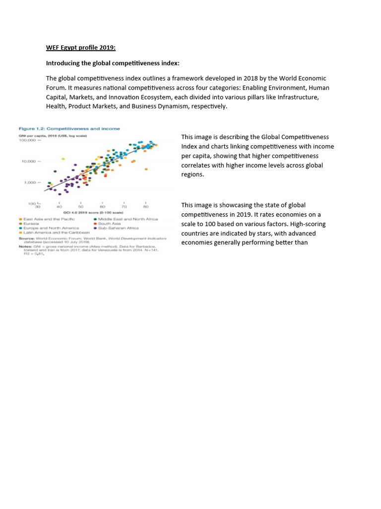 WEF Egypt Profile 2019 | PDF | Politics | Social Science