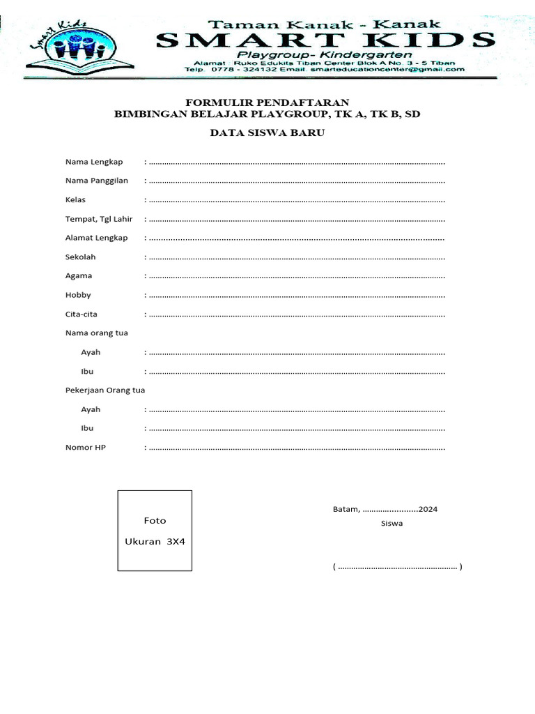 Formulir Bimbingan Belajar | PDF | Olahraga & Rekreasi | Game & Aktivitas