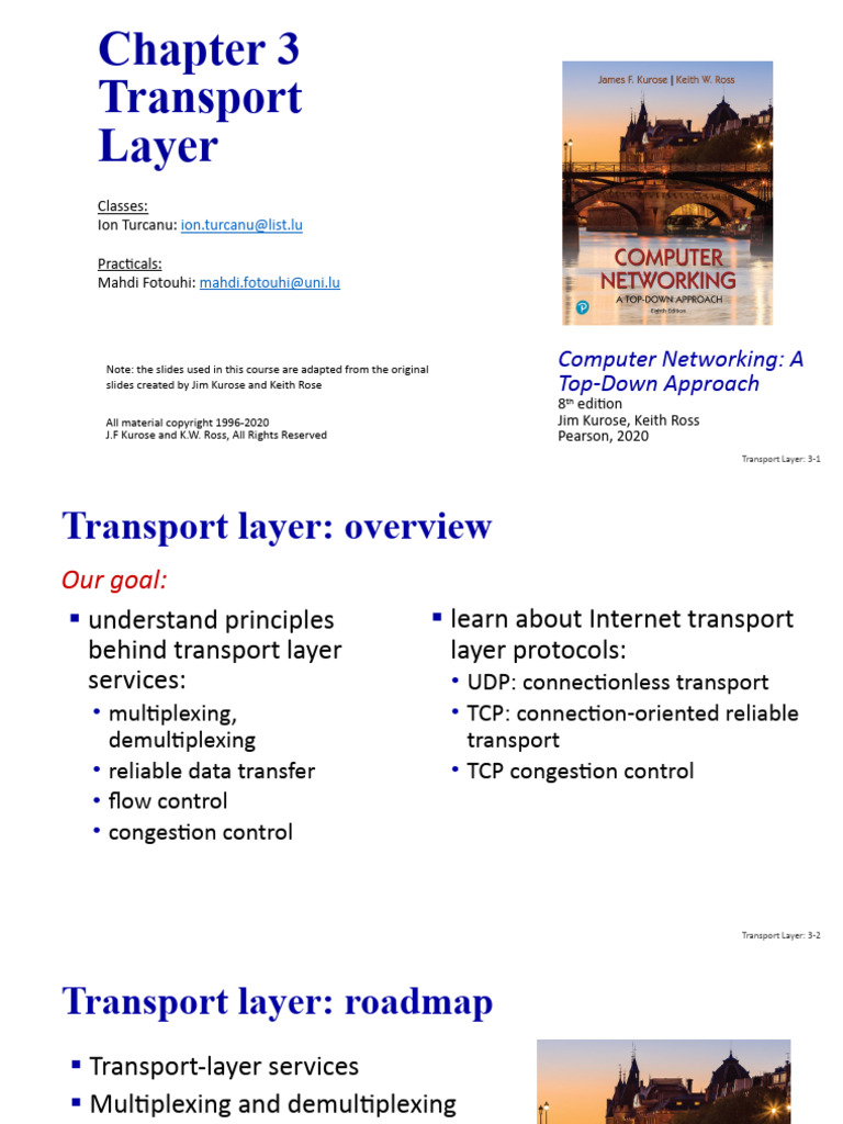 Chapter 3 NetCom | PDF | Port (Computer Networking) | Transmission Control Protocol
