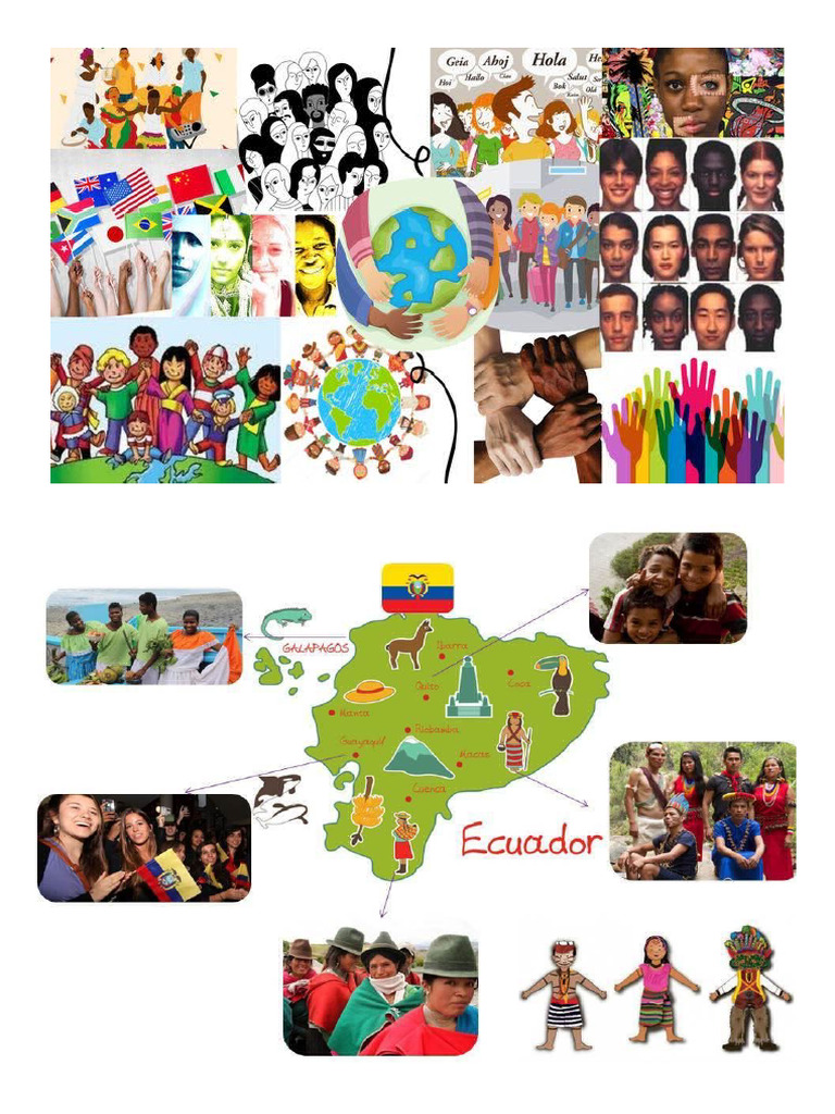 Collage Diversidad Cultural | PDF