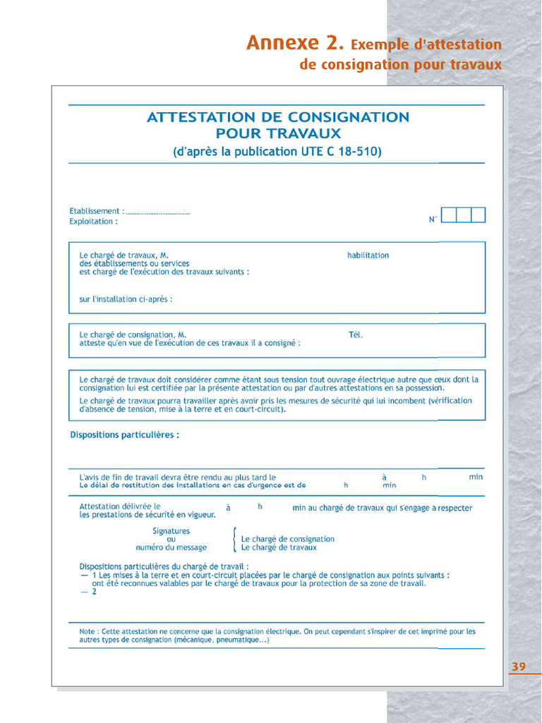 Exemple D'attestation de Consignation | PDF