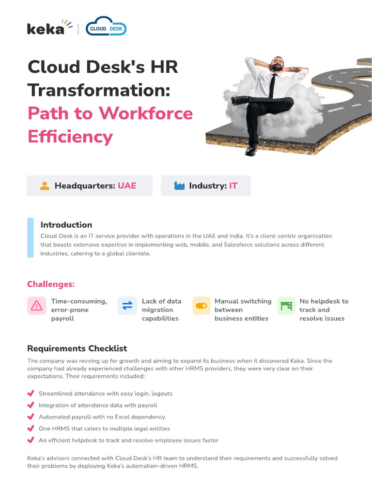 Cloud Desk Cs | PDF | Employee Relations | Computing