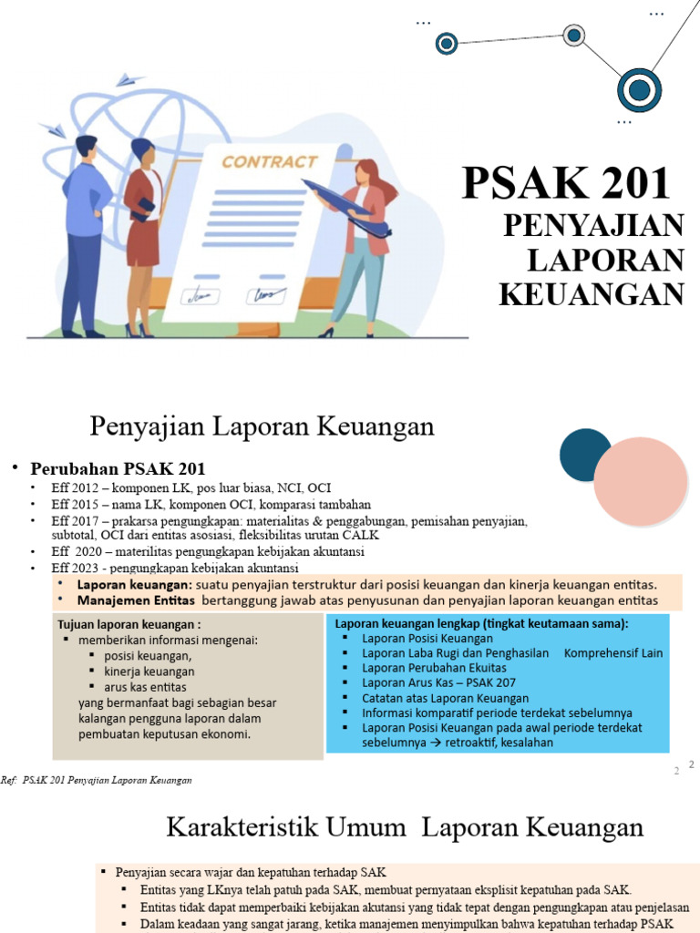 PSAK-201-Penyajian Laporan Keuangan | PDF
