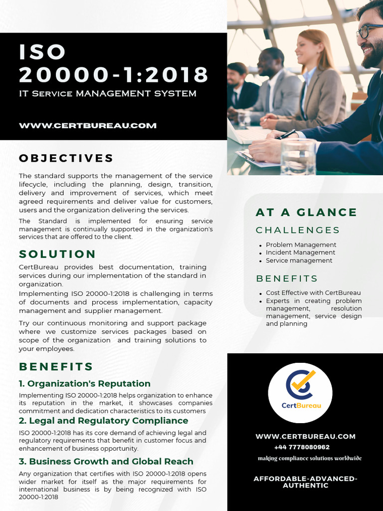 ISO 20000-1 Introduction | Download Free PDF | Audit | International ...