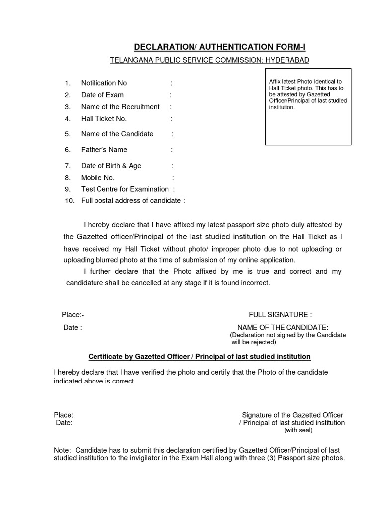 PRESSNOTE - Declaration Form Incorrect Photo20240530205842 | PDF